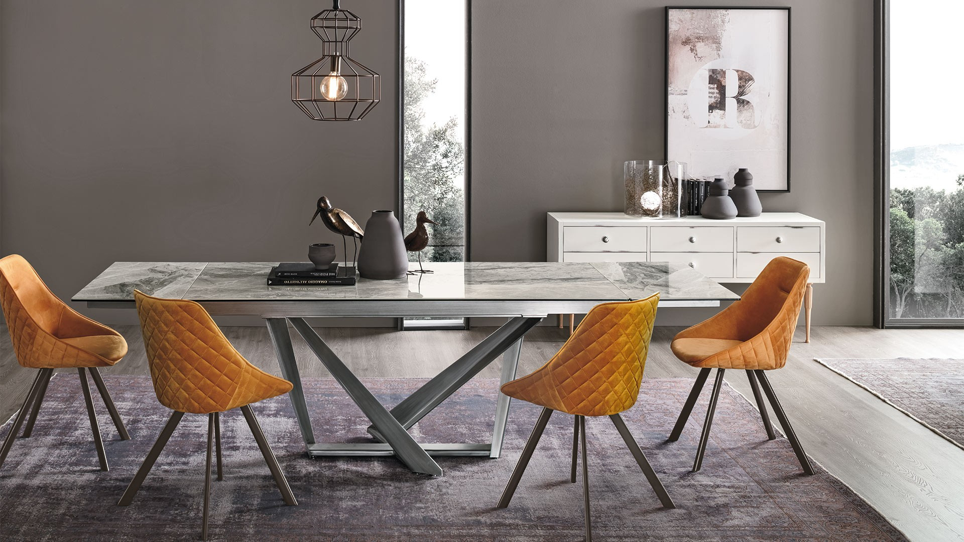 Table de repas extensible PRIAMO | Une salle à manger haut de gamme