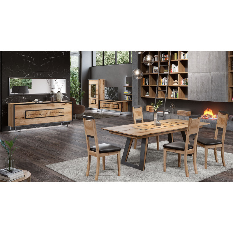 Table Basse 1 tiroir CHALET | Un salon haut de gamme