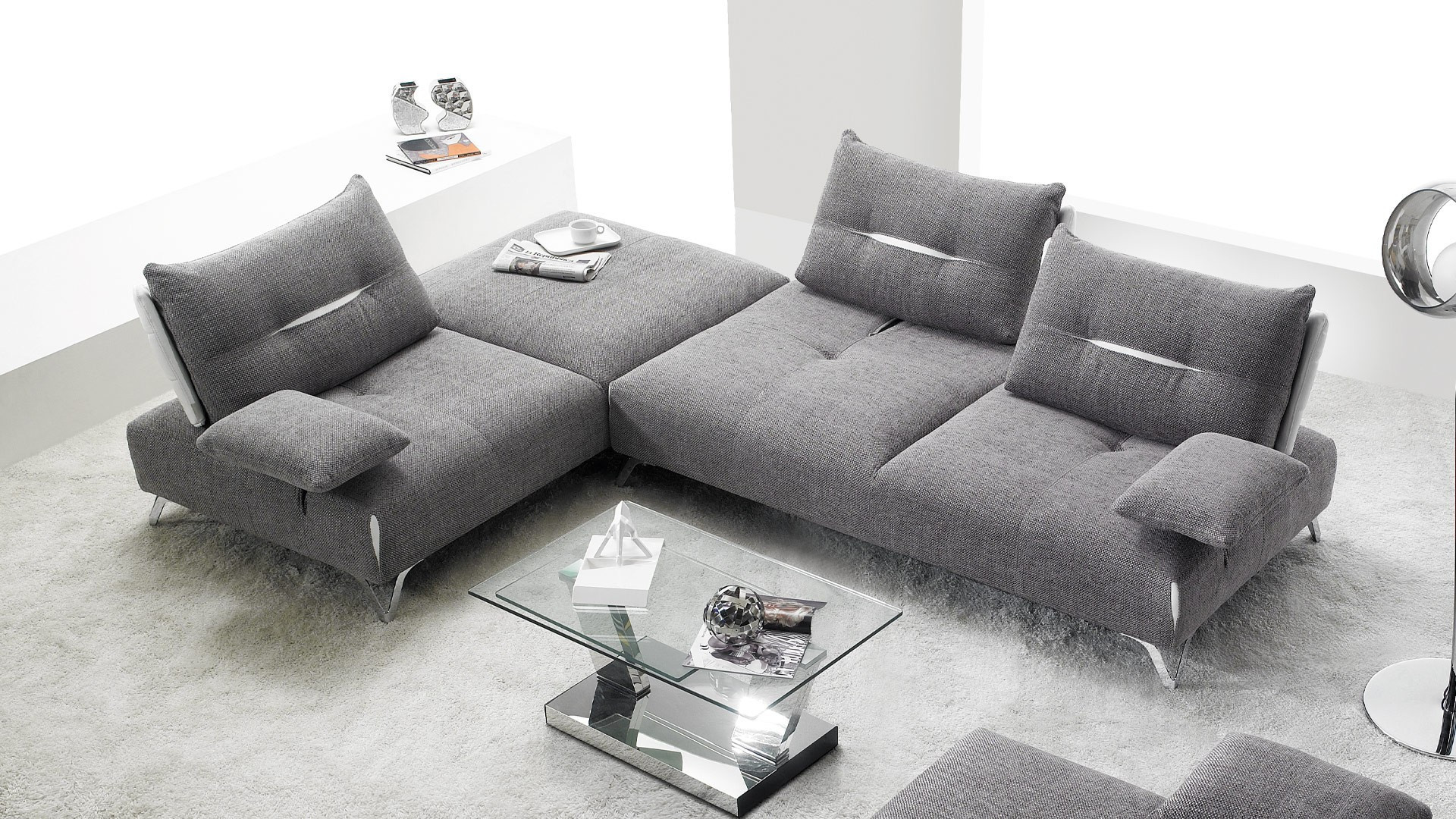 Canapé d'angle modulable SPACER | Confort et design