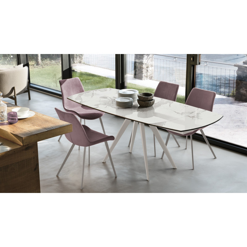 Table extensible salle à manger - Rectangulaire ou ronde