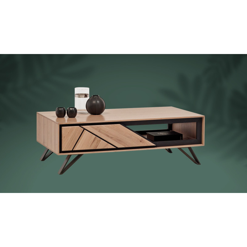 Table Basse 1 tiroir CHALET | Un salon haut de gamme