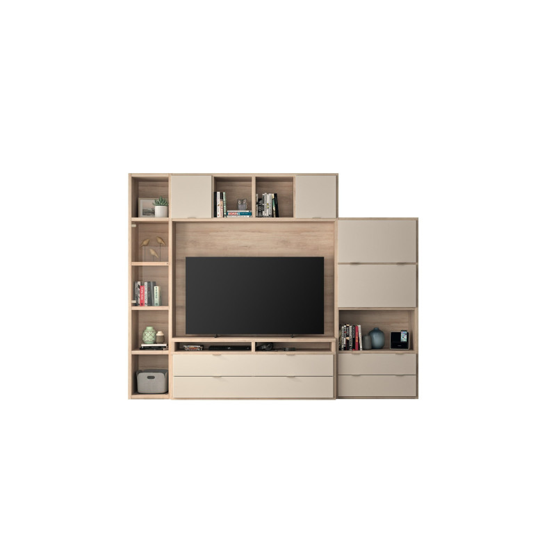 Meuble TV design bois - Ensemble TV haut de gamme