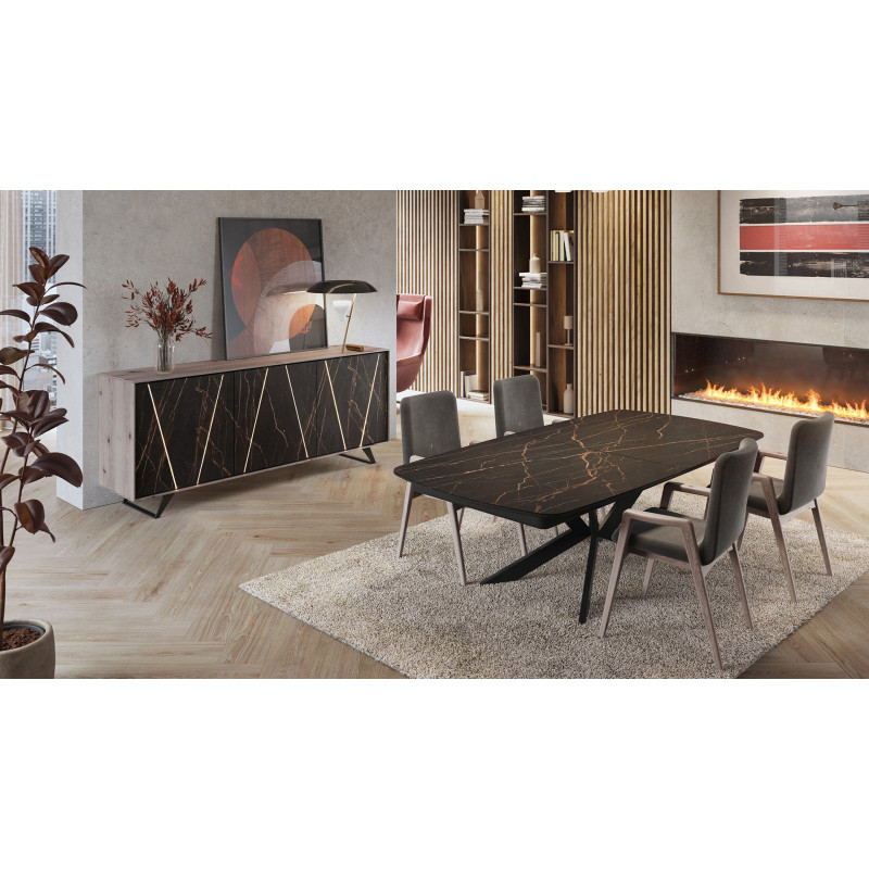 Tables en céramique résistantes et durables pour votre salle à manger