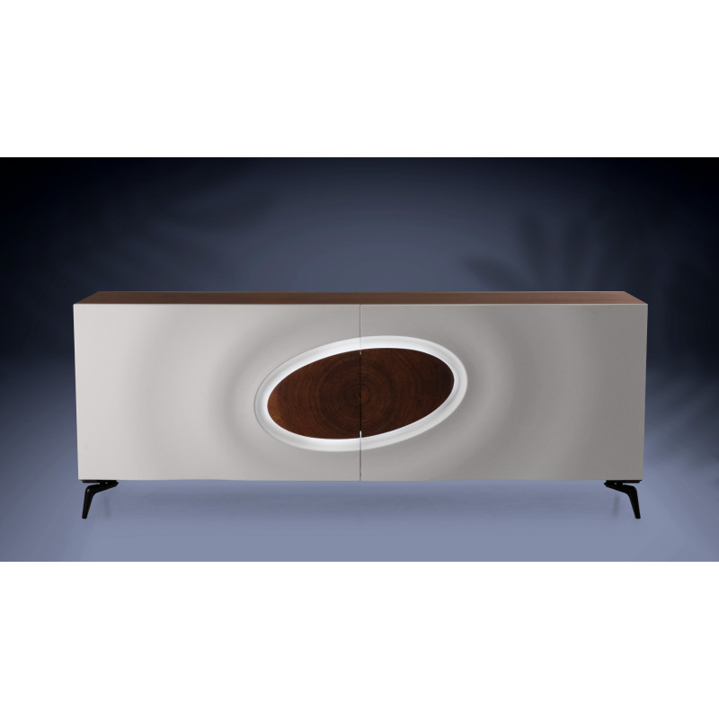 Buffet salon, salle à manger, bahut design - Personnalisable bois, laque