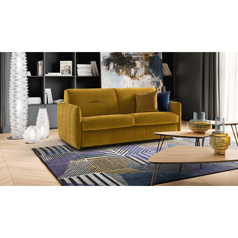 Canapé droit - Votre canapé design en cuir ou tissu (3)