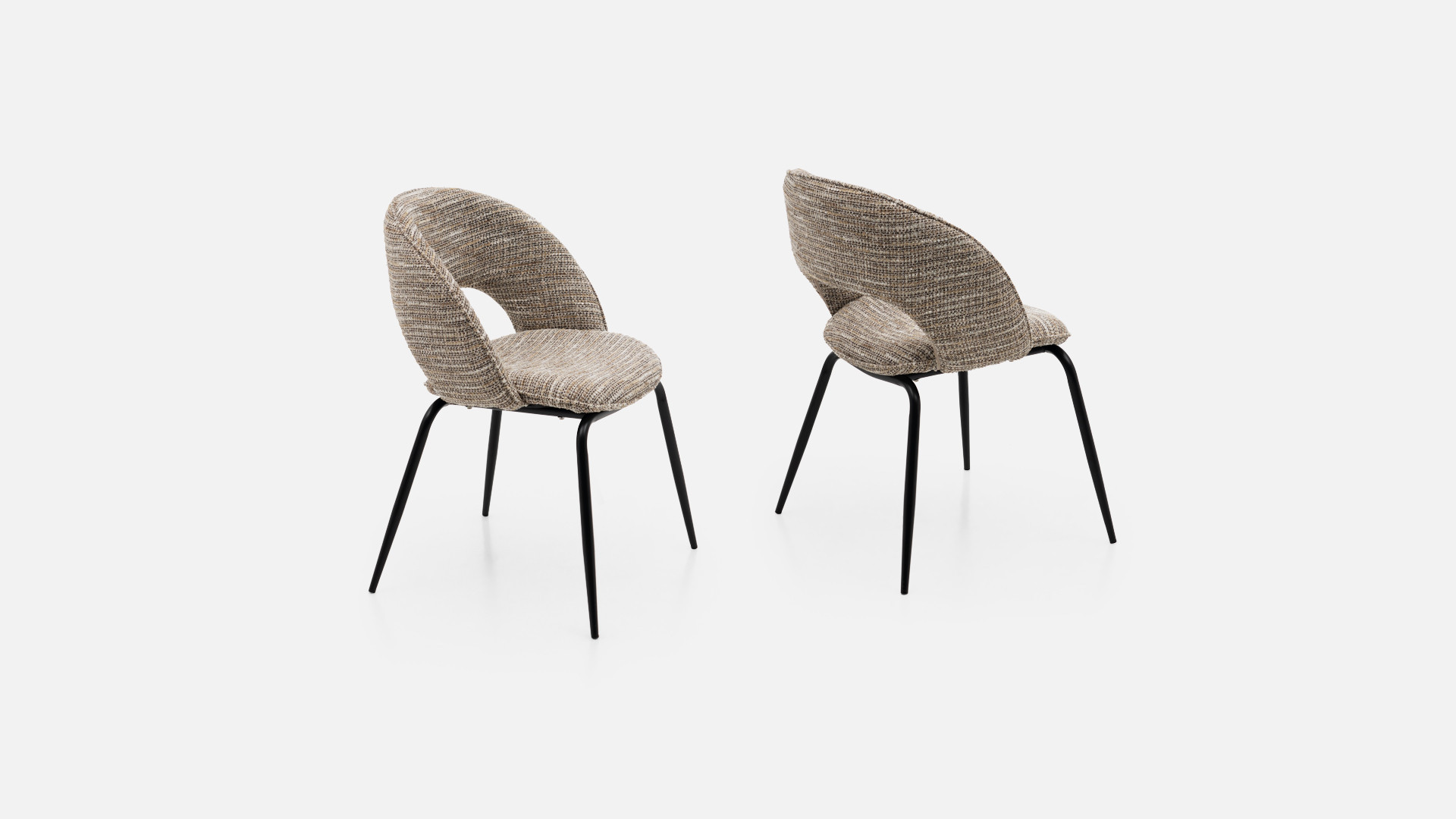 Chaise de salle à manger ergonomique confortable, Bella | Mobilier de ...