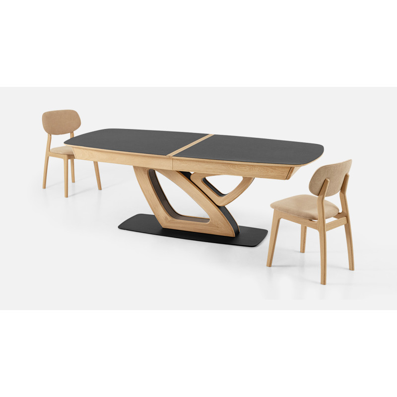Table extensible salle à manger : ronde, ovale, rectangulaire