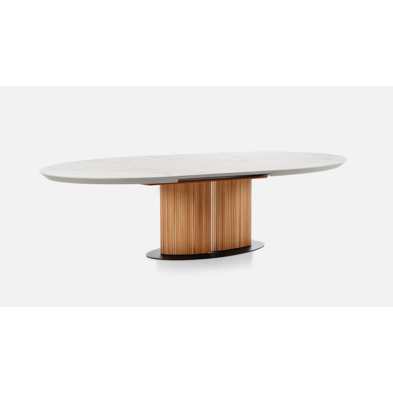 Table extensible salle à manger - Rectangulaire ou ronde