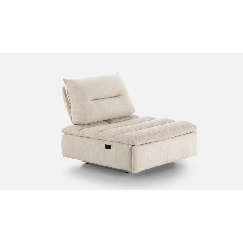 Fauteuil relaxation manuelle cuir JULIO | Confort et élégance