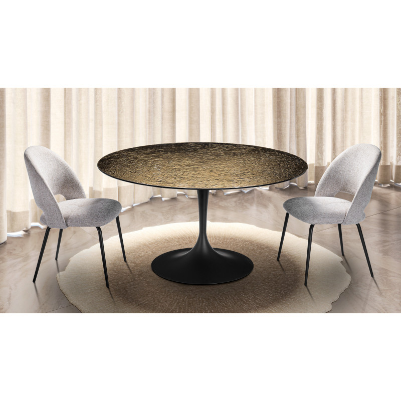 Tables rondes design et conviviales pour votre salle à manger