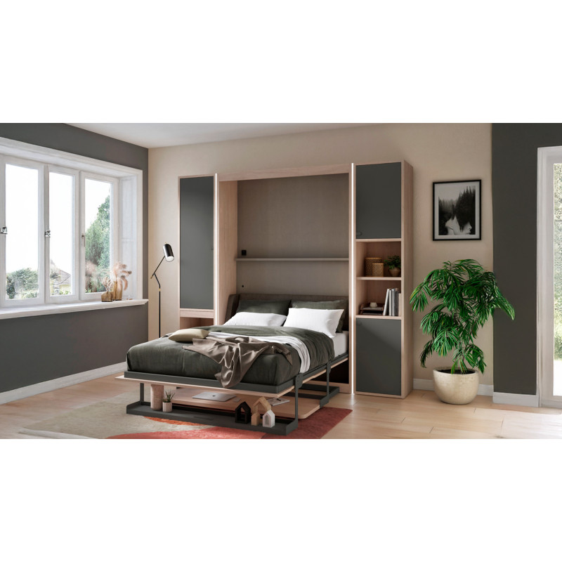 Lit escamotable vertical SMART LIGHT| Gain de place assuré