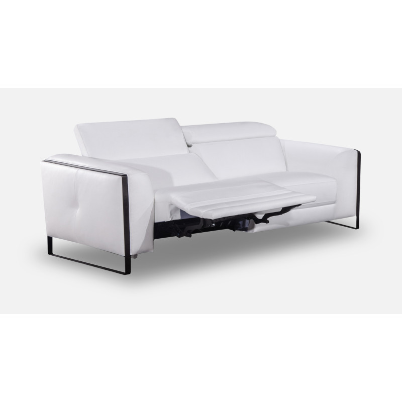 Canapé relaxation 3 places cuir ROSSINI | Relaxation optimale