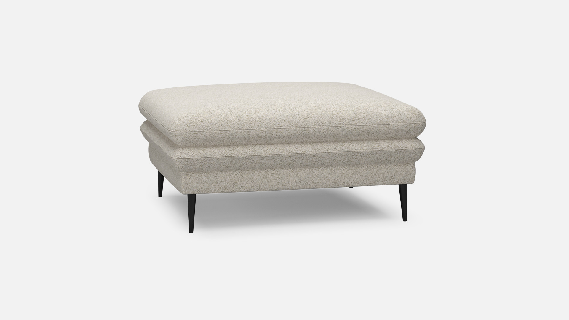 Pouf en tissu RABAT EVO | Le confort ultime