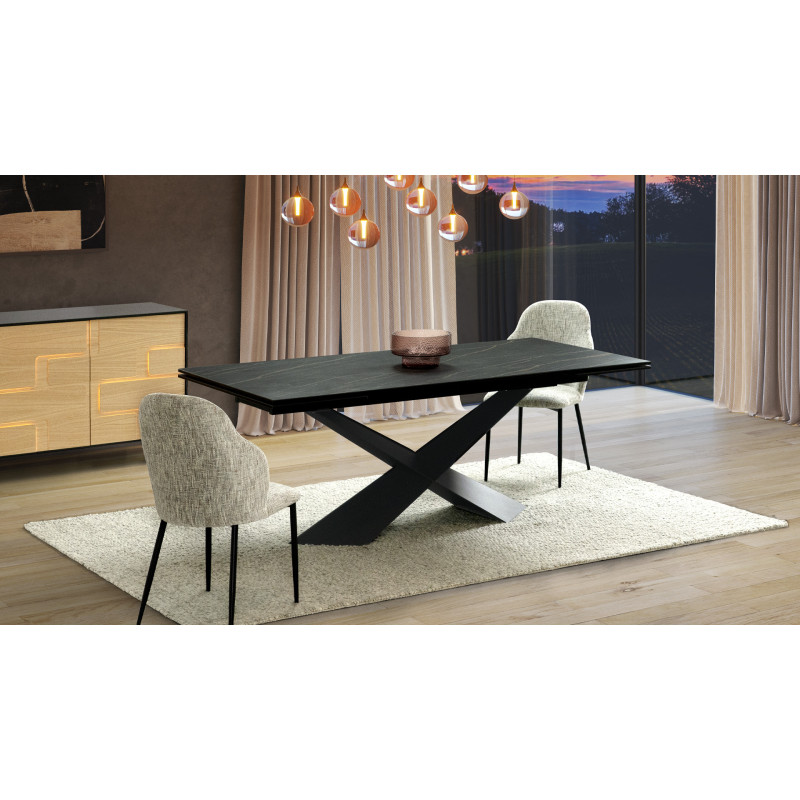 Table de repas extensible céramique ECLIPSE | Table XL
