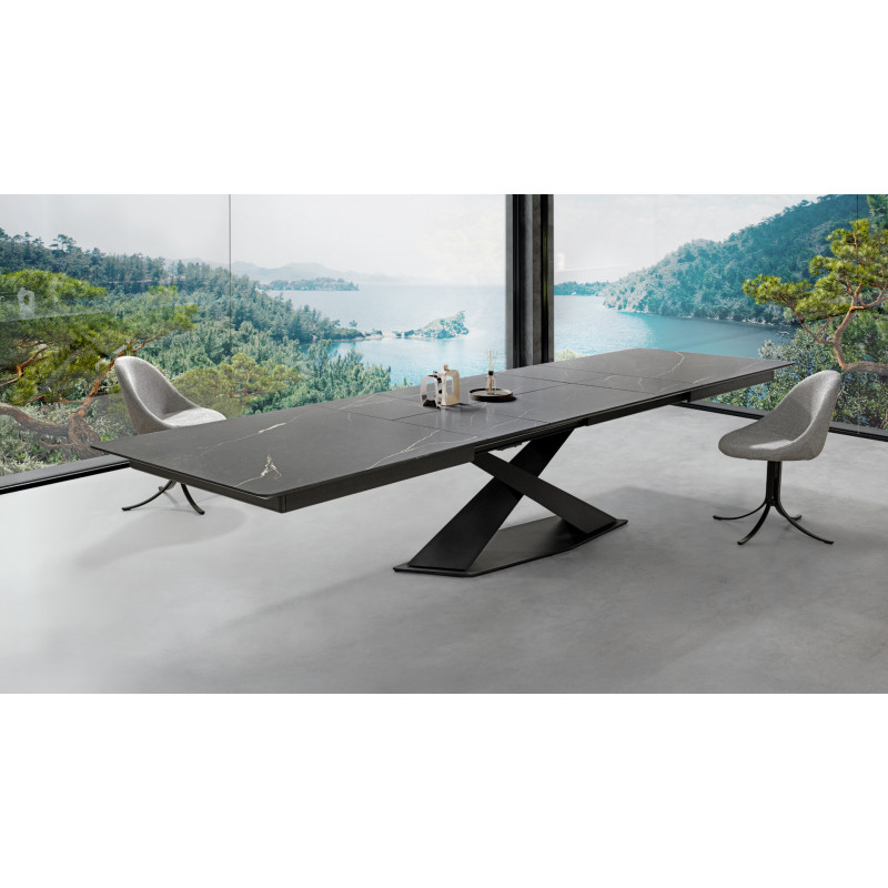 Table de repas extensible ronde FRANCE | Chêne Massif