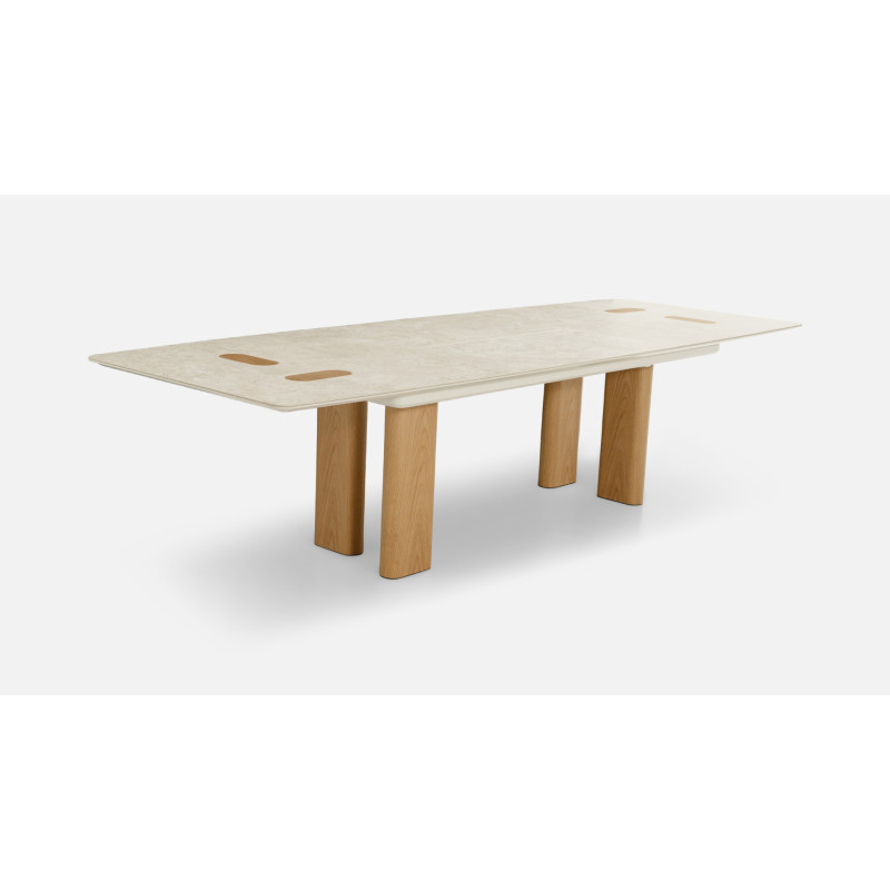 Table de repas extensible ronde FRANCE | Chêne Massif